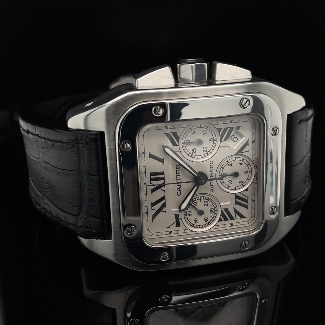 Cartier Santos 100XL Chronograph - OrMontre